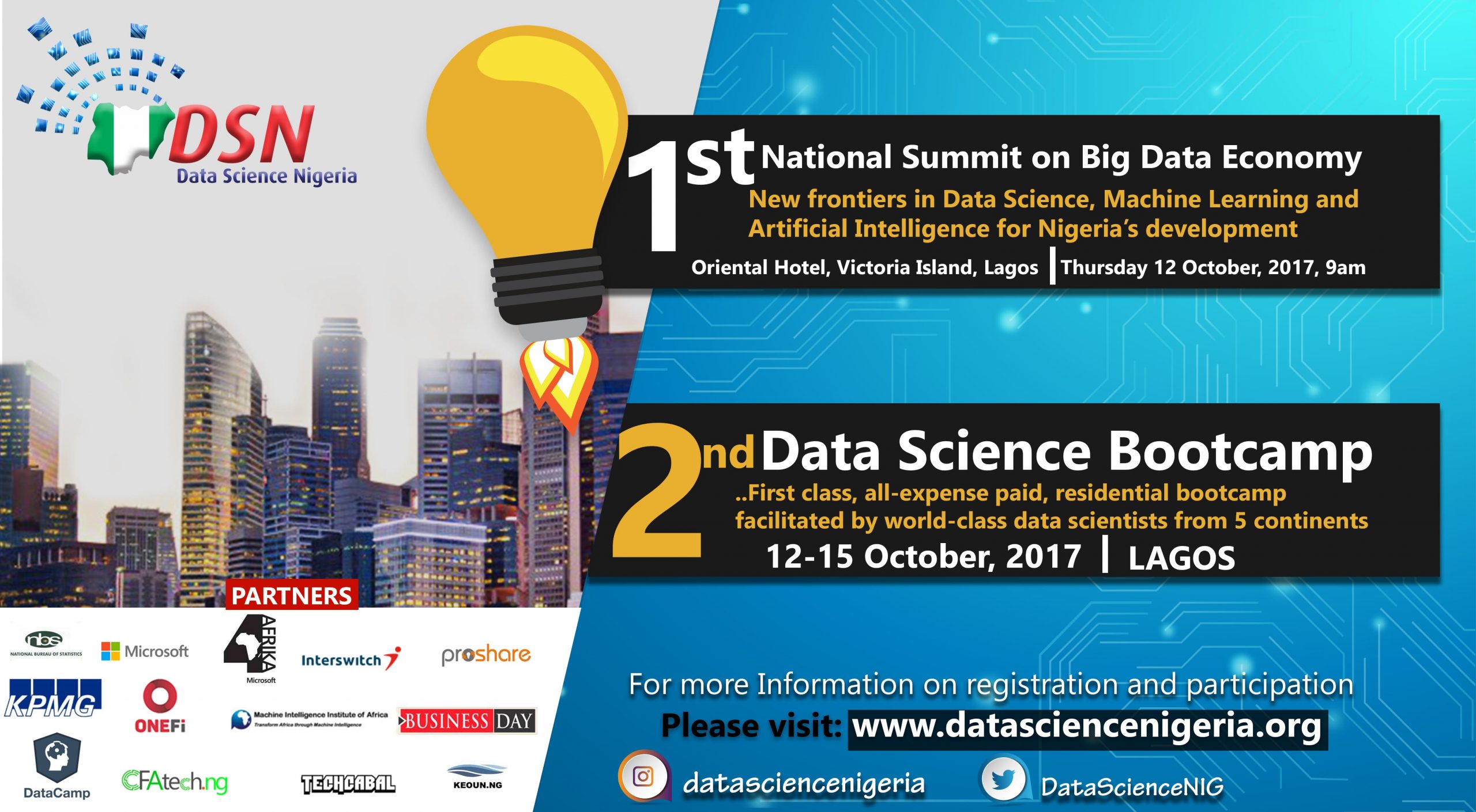 Data Science Nigeria Runs 2nd Bootcamp with 1st National Big Data ...
