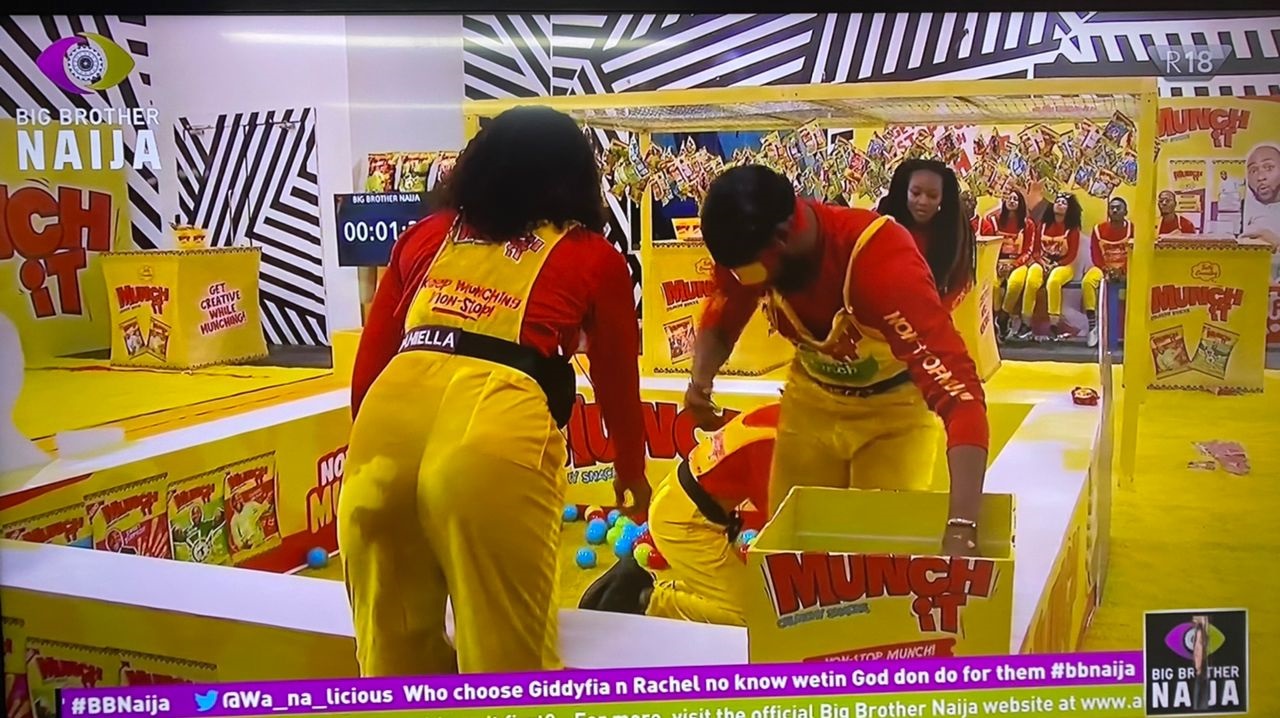 BBNaija Season 7: Team Non-Stop Fun Wins Munch It Brand Task - Brand ...